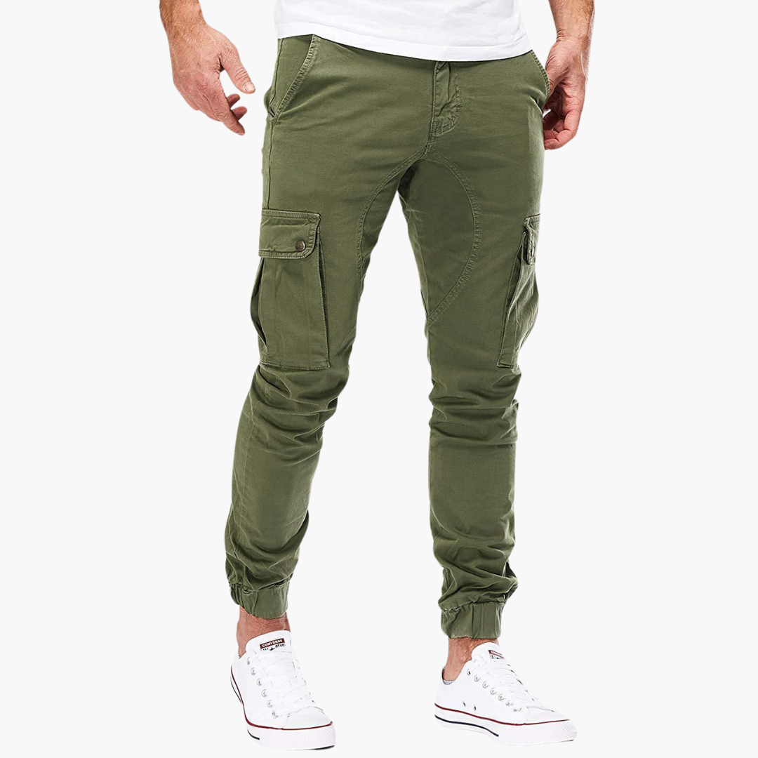 Comfortable Cargo Pants with Side Pockets - Men's Casual Pants – Vanderwah