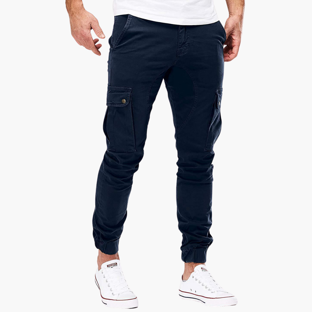 Comfortable Cargo Pants with Side Pockets - Men's Casual Pants – Vanderwah
