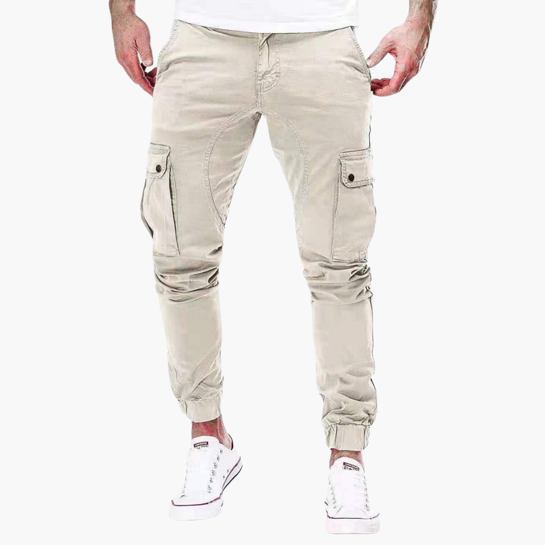 Comfortable Cargo Pants with Side Pockets - Men's Casual Pants – Vanderwah